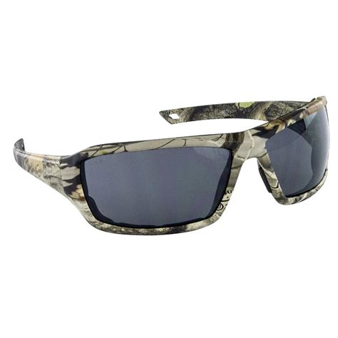 Camo Safety Glasses Dry Forest Frame Gray Lens Commercial