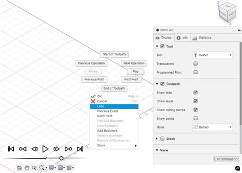 how to set toolpath simulation to run only once autodesk community