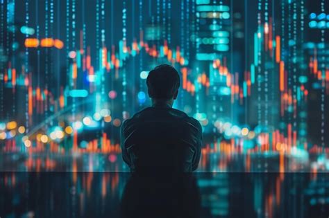 Premium Photo Business Man Trader Investor Analysis For Stock Mark Ai Generative