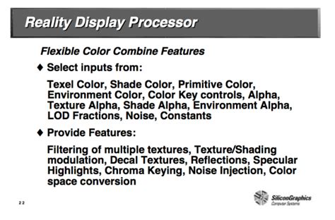 Gráficos Retro Color Combiners Register Combiners Y Pixel Shaders Disruptive Ludens