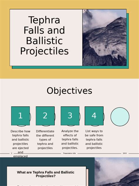 Tephra Falls And Ballistic Projectiles Pdf Volcano Volcanic Ash