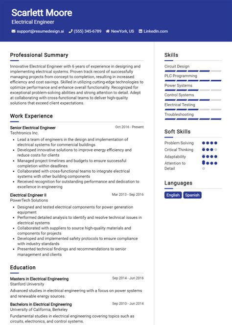 20 Instrumentation Engineer Resume Examples And Templates For 2024