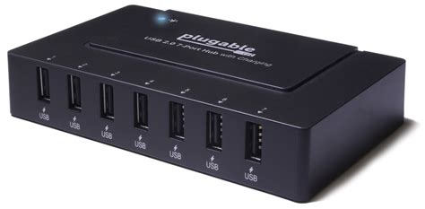 Plugable USB 2 0 7 Port Hub With 60W Power Adapter 419Mining