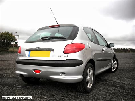 Definitely Motoring Driven Peugeot 206