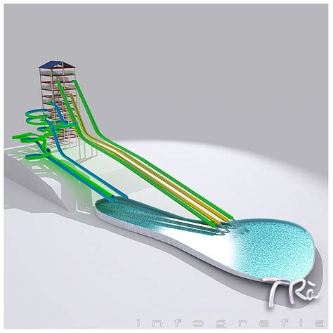 테마파크 타워 아쿠아 파크 모델 3d 모델 20 Max Free3d