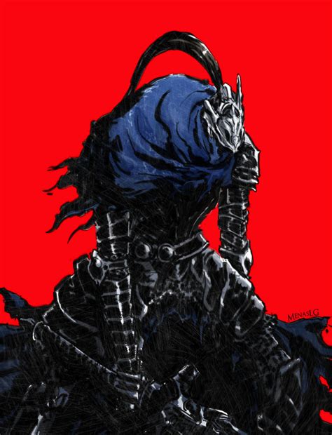 Artorias The Abysswalker Dark Souls And 1 More Drawn By Menaslg