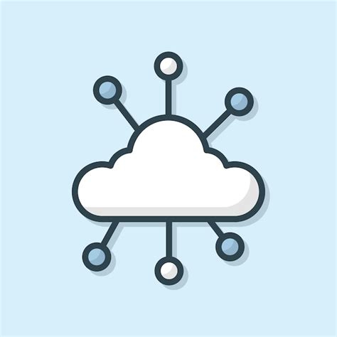 Premium Vector Big Cloud Data Artificial Intelligence Technology Vectors