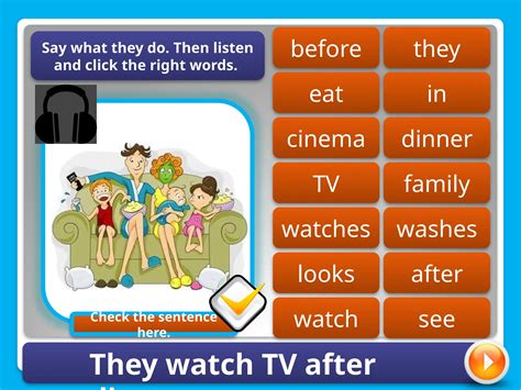 Daily Routines For Simple Present Tenses PPT