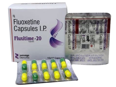 Fluoxetine 20 Mg Capsule Prevego At ₹ 320 Box In Mumbai Id 26453642755