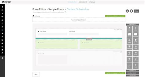 how do i rearrange my form fields in my form photobiz knowledge base