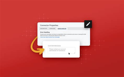 New Feature Custom Connector Error Messages In Workflow