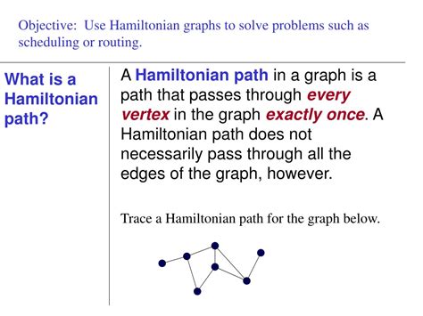 ppt hamiltonian paths and circuits solving scheduling and routing problems powerpoint