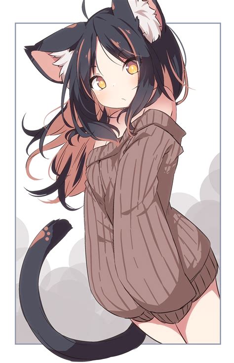 Kitsunemimi Animal Ears Anime Kemonomimidae Девушки с ушками