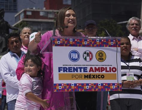 Xóchitl Gálvez Encarna El Regreso De La Oposición Mexicana A La Escena