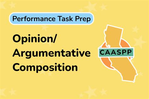 master the performance task opinion argumentative composition by