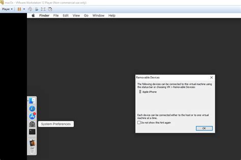 Macos Iphone 6s Not Connecting To Mac Osx Sierra On Vmware Stack