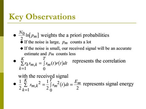 Ppt Optimum Receiver Design Powerpoint Presentation Free Download