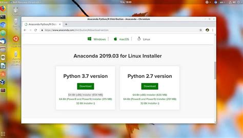 Как запустить Jupyter Notebook Anaconda в Ubuntu пошаговая инструкция