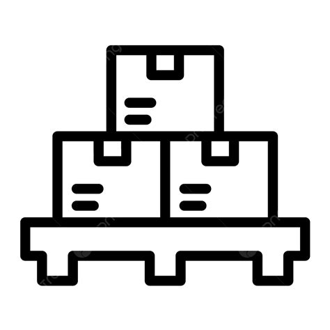 팔레트 벡터 아이콘 디자인 일러스트 레이 션 짚자리 물류 센터 배송 Png 일러스트 및 벡터 에 대한 무료 다운로드 Pngtree