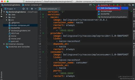 Idea 的 Docker 插件实战 Docker Compose 篇 掘金