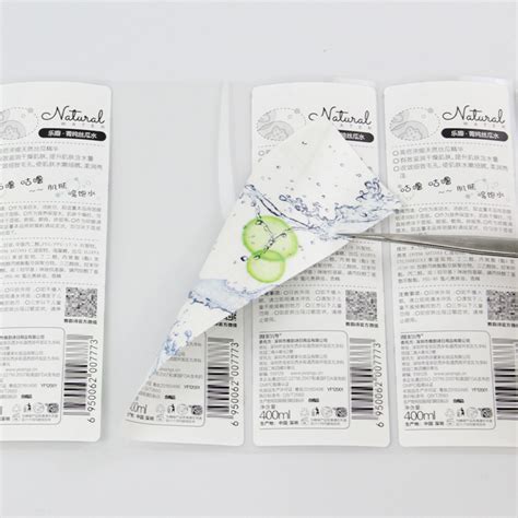 Custom Double Sided Printing Label Sticker Lightproof Adt Security Sign Sticker Blue Octagon