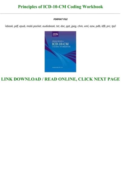Read Book Principles Of ICD CM Coding Workbook Full PDF
