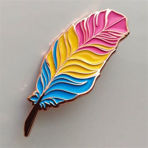Pansexual Pride Frog Pin Chibi Queer Frog Enamel Pin In Pan Etsy