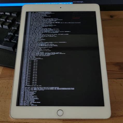 Have An Old IPad Lying Around You Might Be Able To Make It Run Linux Soon Ars Technica