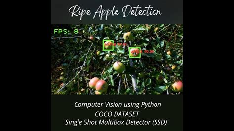 Apple Detection With Opencv And Deep Learning Youtube