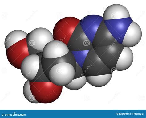 Deoxycytidine Dc Nucleoside Molecule Dna Building Block Stock Illustration Illustration Of