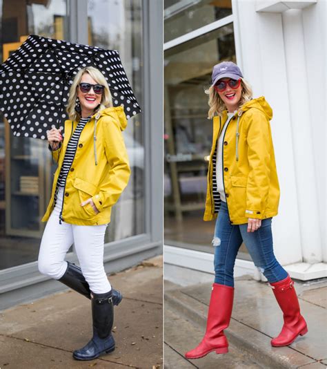 Ways To Put A Yellow Rainfall Coat And Wellies The Archi Travel