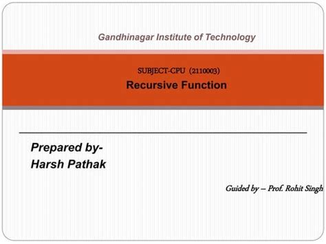 User Defined Functions In C Ppt