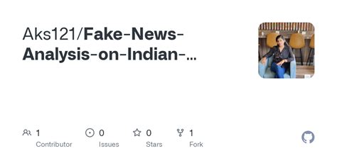 GitHub Aks Fake News Analysis On Indian Dataset