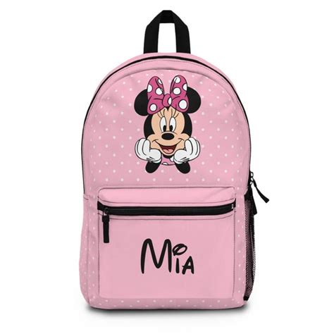 Minnie Mouse Backpack Etsy