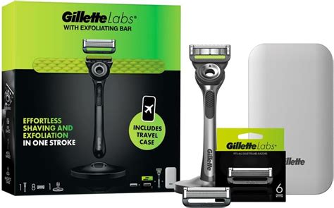 Fusion Gillette Labs Men's Razor + 8 Razor Blade Refills with ...