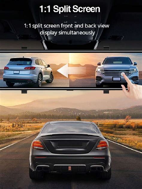 Dashcam K GPS WIFI Touch Inch Night Vision Car DVR Dash Cam Black Box Video Recorder Camera