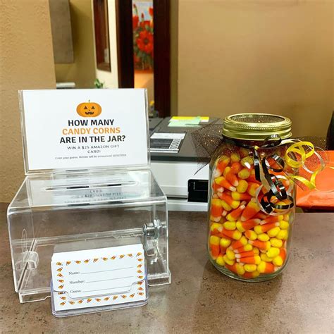 Guess How Many Candy Corn Are In The Jar Template Printable Calendars