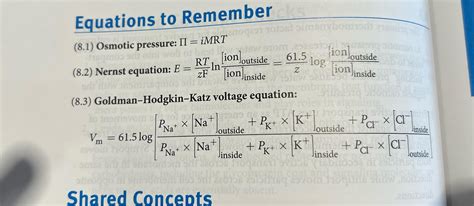Should I Memorize These Equations R Mcat