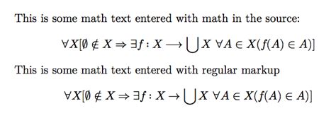 Xetex What Is The Difference Between Unicode Math And Mathspec TeX LaTeX Stack Exchange