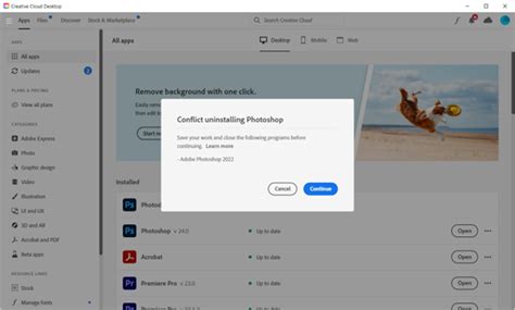 Unable To Open Photoshop 2022 Or 2023 Adobe Community 13291202