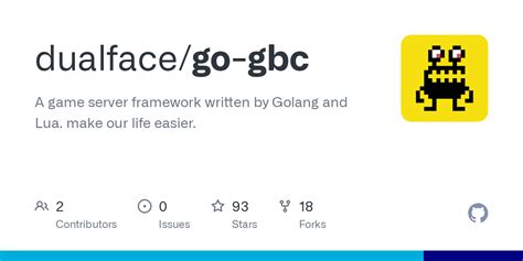 Github Dualface Go Gbc A Game Server Framework Written By Golang And Lua Make Our Life Easier
