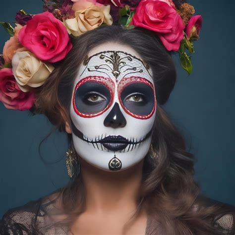 Sugar Skull Makeup Rose