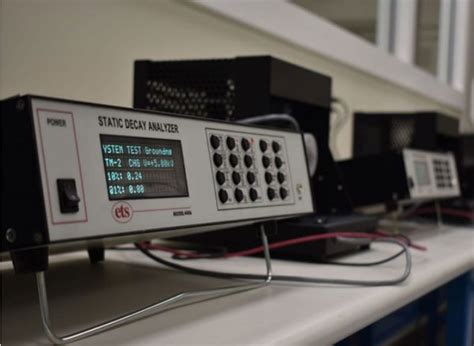 Static Decay Meter Heating Equipment Electro Tech Systems