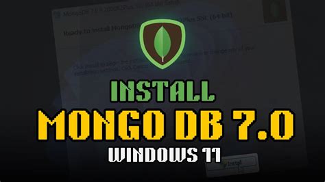 How To Install Mongodb 7 On Windows 11 2024 Update Youtube