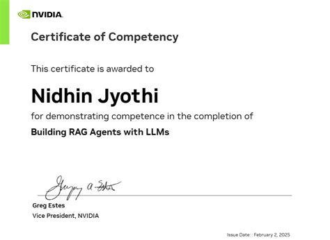 Ai Machinelearning Llms Rag Artificialintelligence Nvidia