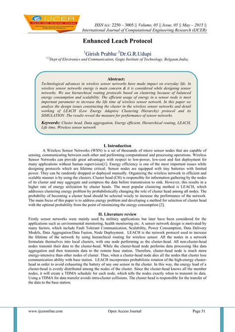 Enhanced Leach Protocol Pdf