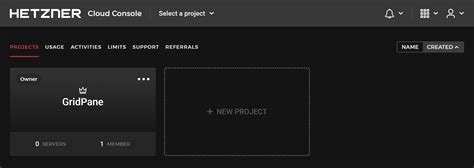 Provision A Hetzner Server Using Our Custom Server Option Gridpane