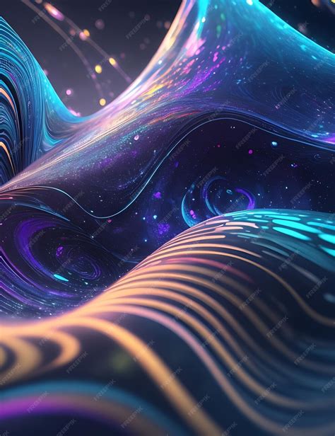 Premium Ai Image Quantum Interference Patterns