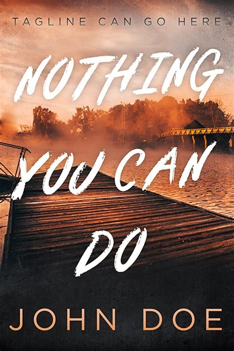 Nothing You Can Do The Book Cover Designer