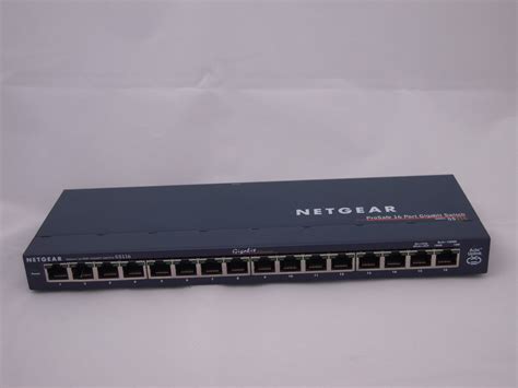 Netgear Gs V Prosafe Desktop Port Gigabit Switch W Power Ebay